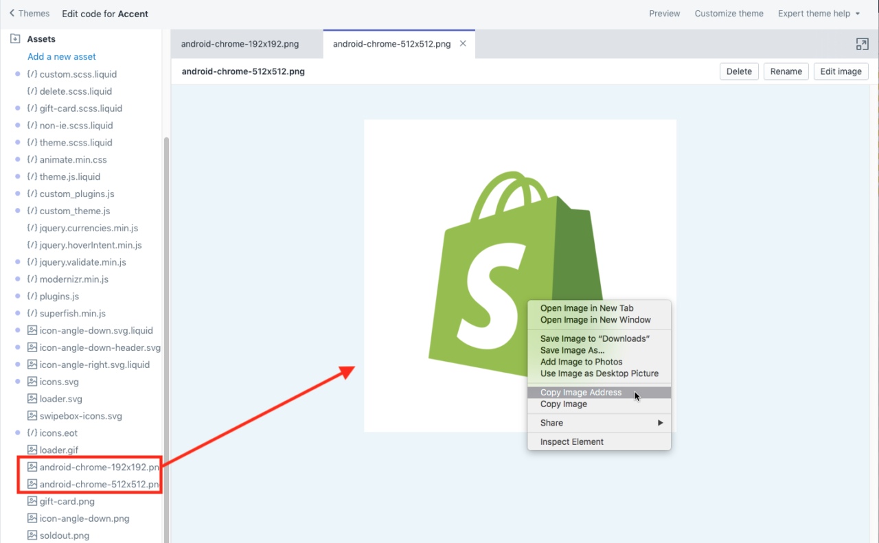 Add Favicons and App Icons for Shopify | Suture